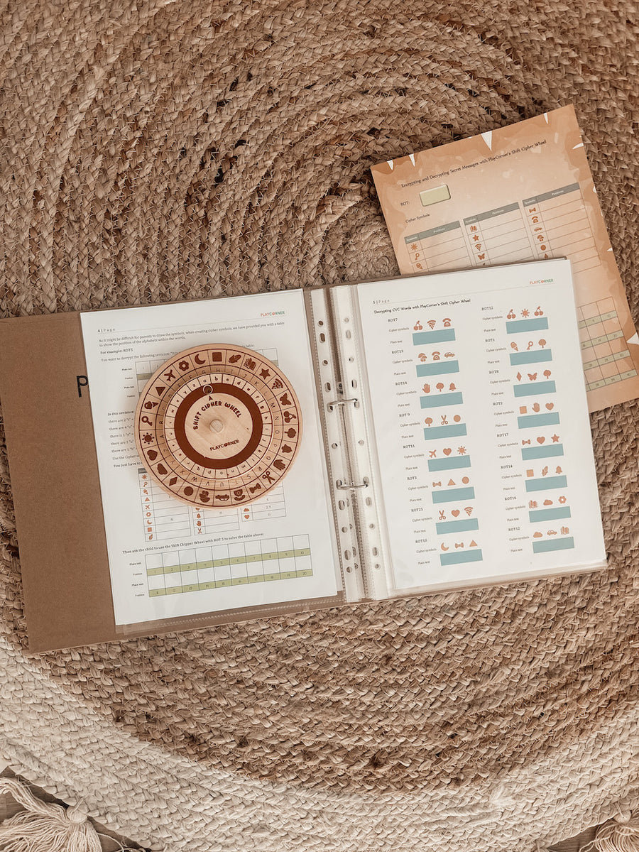 Shift Cipher Wheel with Activity Sheets – Poppy Penny