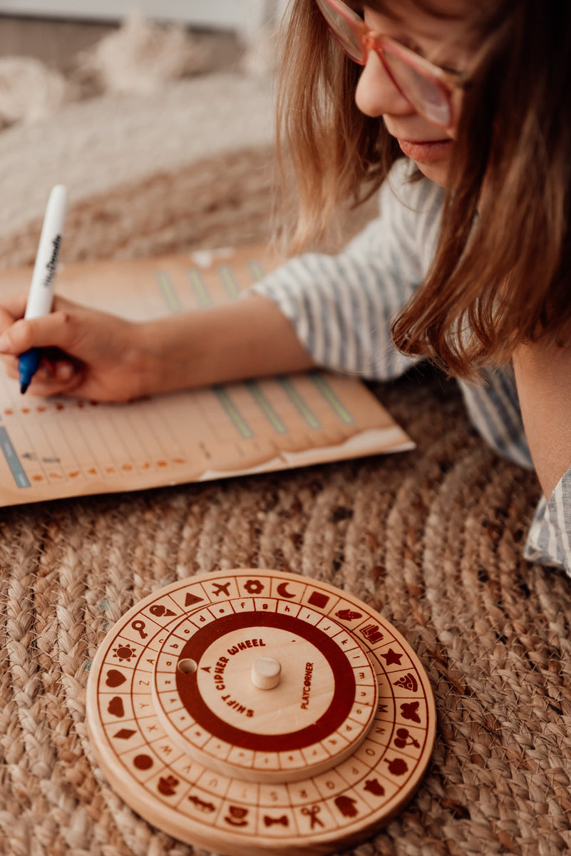 Shift Cipher Wheel with Activity Sheets – Poppy Penny